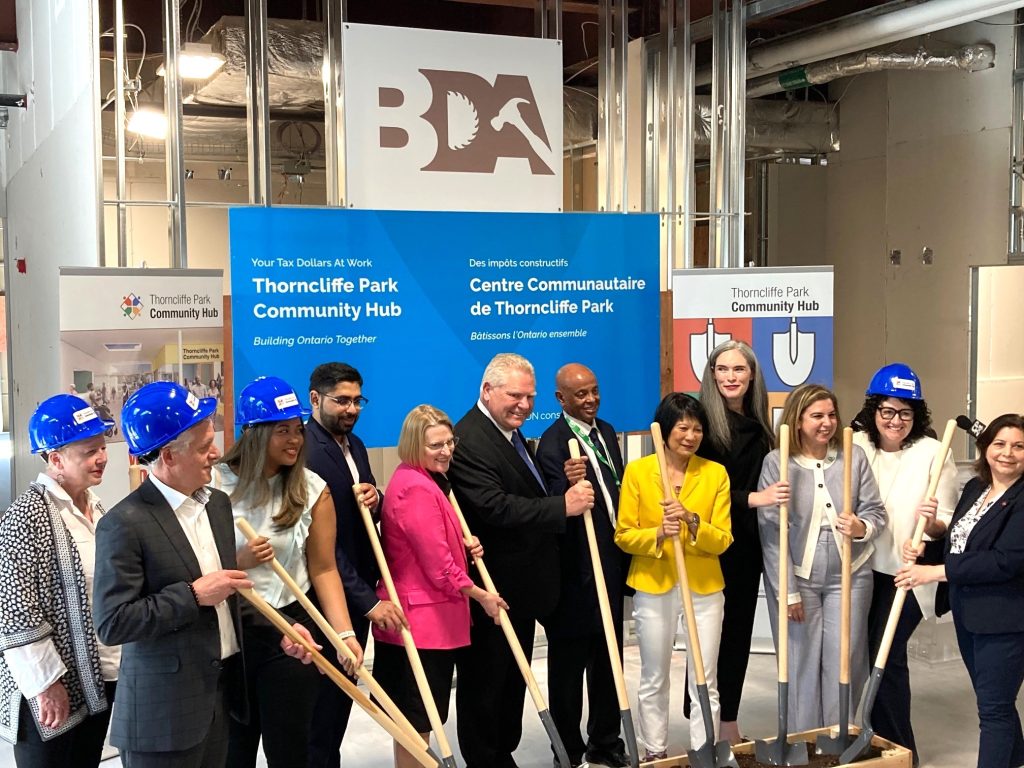 Ground-Breaking at Thorncliffe Park Community Hub – BDA